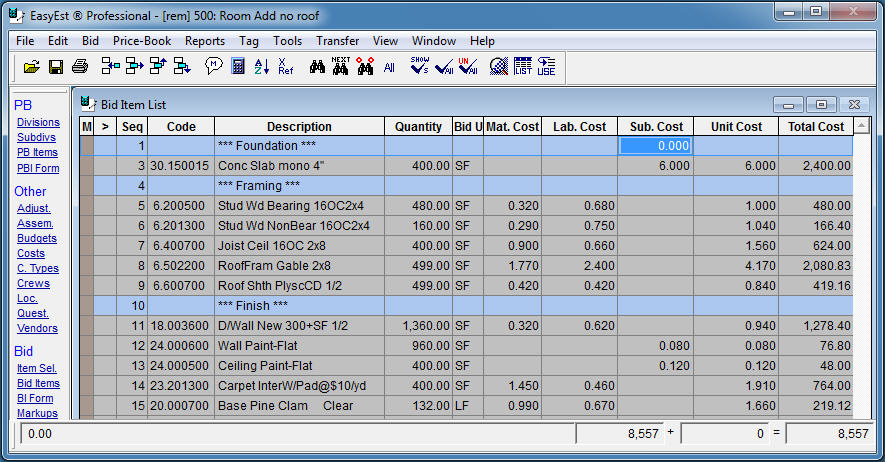 Construction Details: Construction Details Software